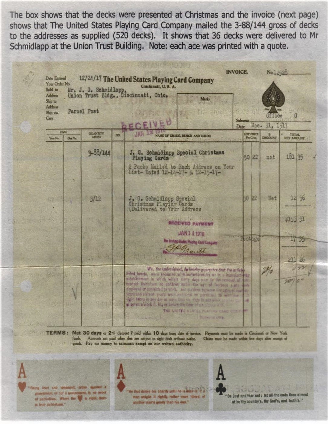 Special Decks - Congress Playing Cards